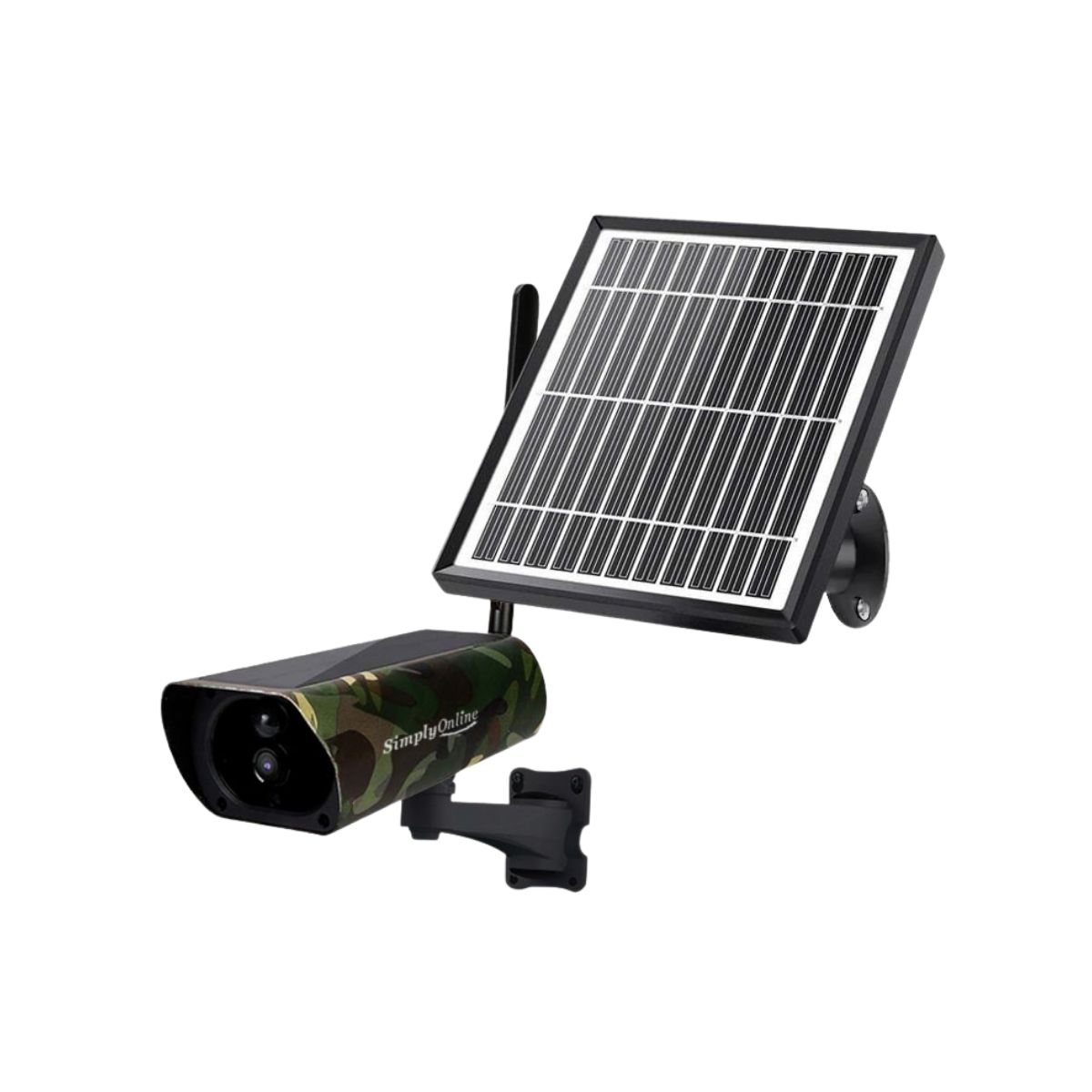 4G Solar Bullet Camouflage Camera + Extra Solar Panel – SimplyOnline